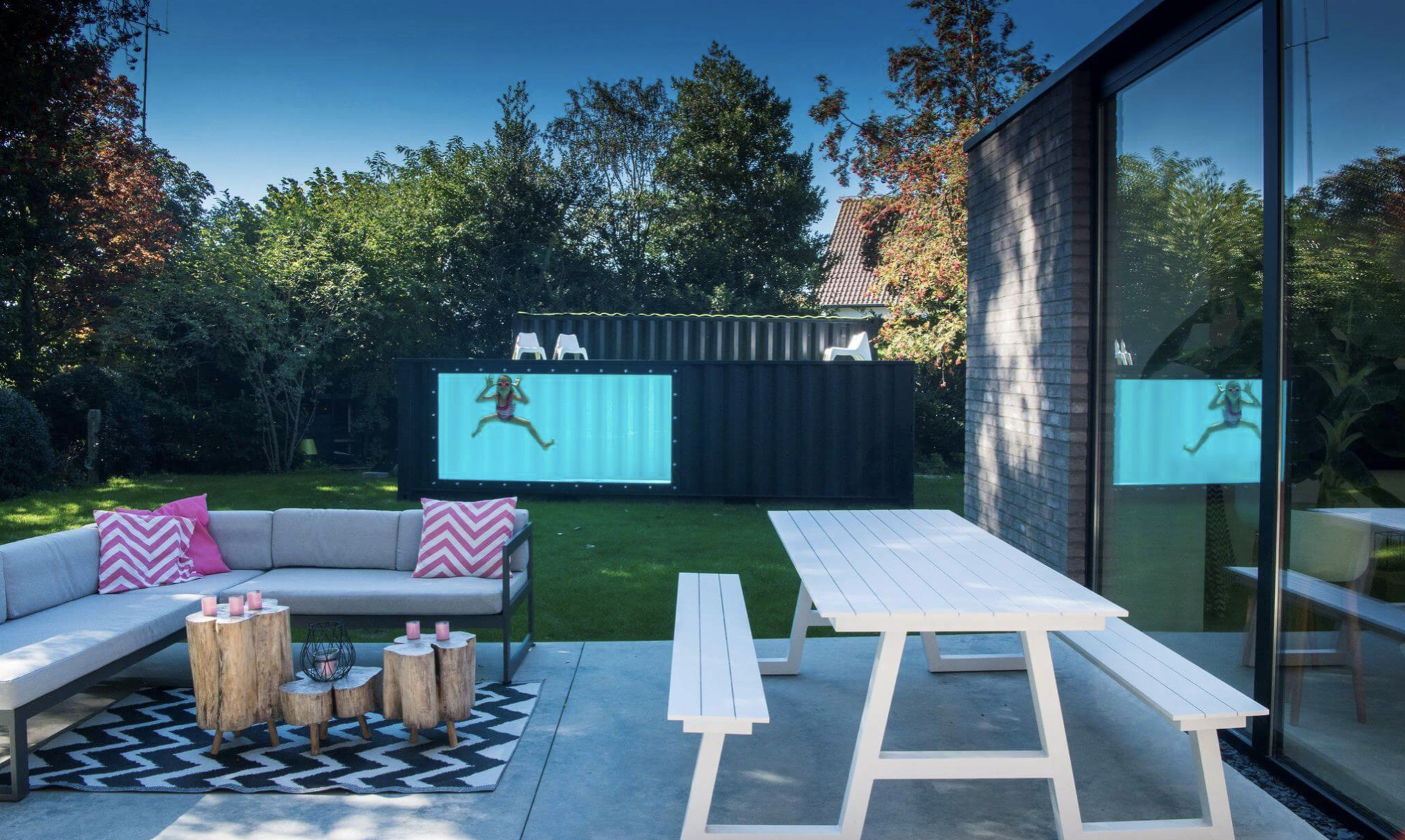 Zeecontainer zwembad: de 9 belangrijkste voor- en nadelen - Plunge Pool ...